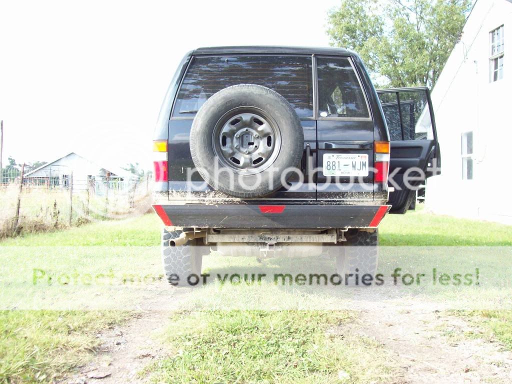 Isuzu Trooper Owners Club UK™ :: View topic - Custom rear bumper