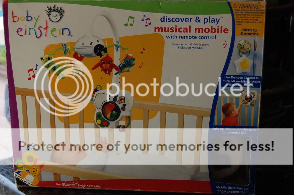 Baby Einstein Musical Mobile W/ Remote - New In Box $10 Photo by ...